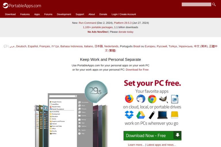 PortableApps便携式软件平台的介绍与主要功能-tgoo分享
