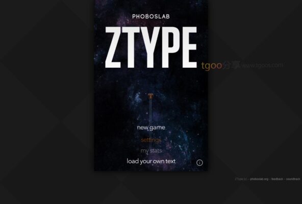 ZType-打字射击在线游戏平台-tgoo分享