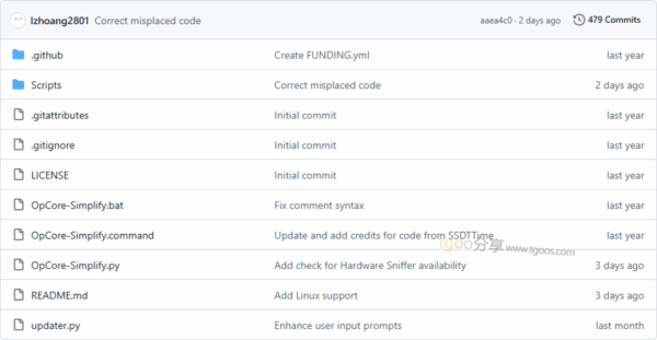 OpCore-Simplify自动化OpenCore EFI配置工具，简化Hackintosh安装流程-tgoo分享