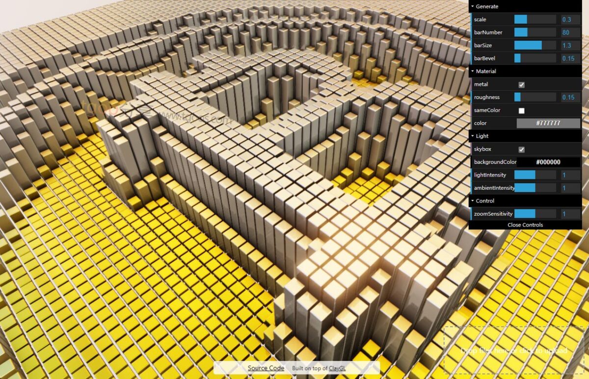 Voxelize Image-在线图像体素化转换工具-tgoo分享