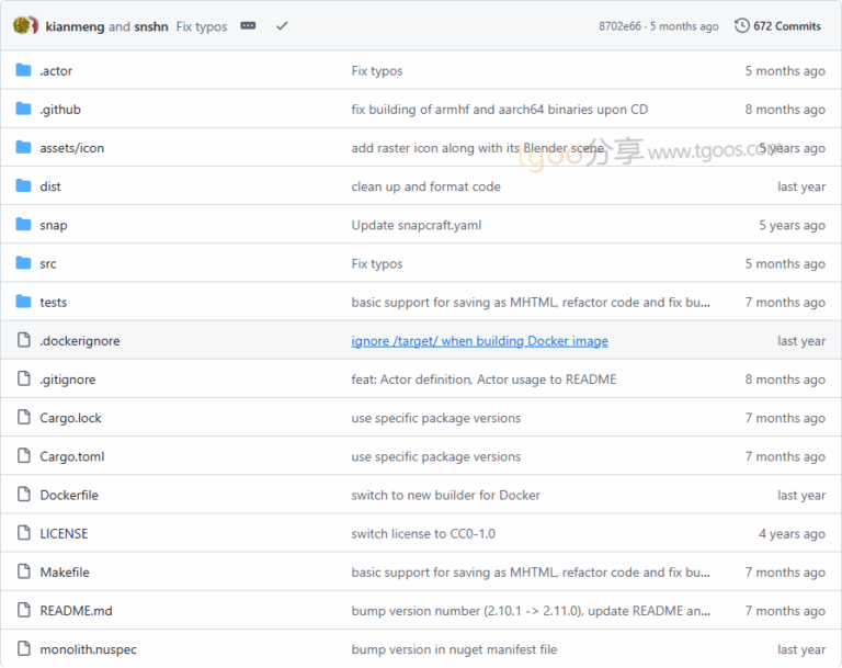 Monolith开源网页保存工具，一键生成完整离线HTML文件-tgoo分享